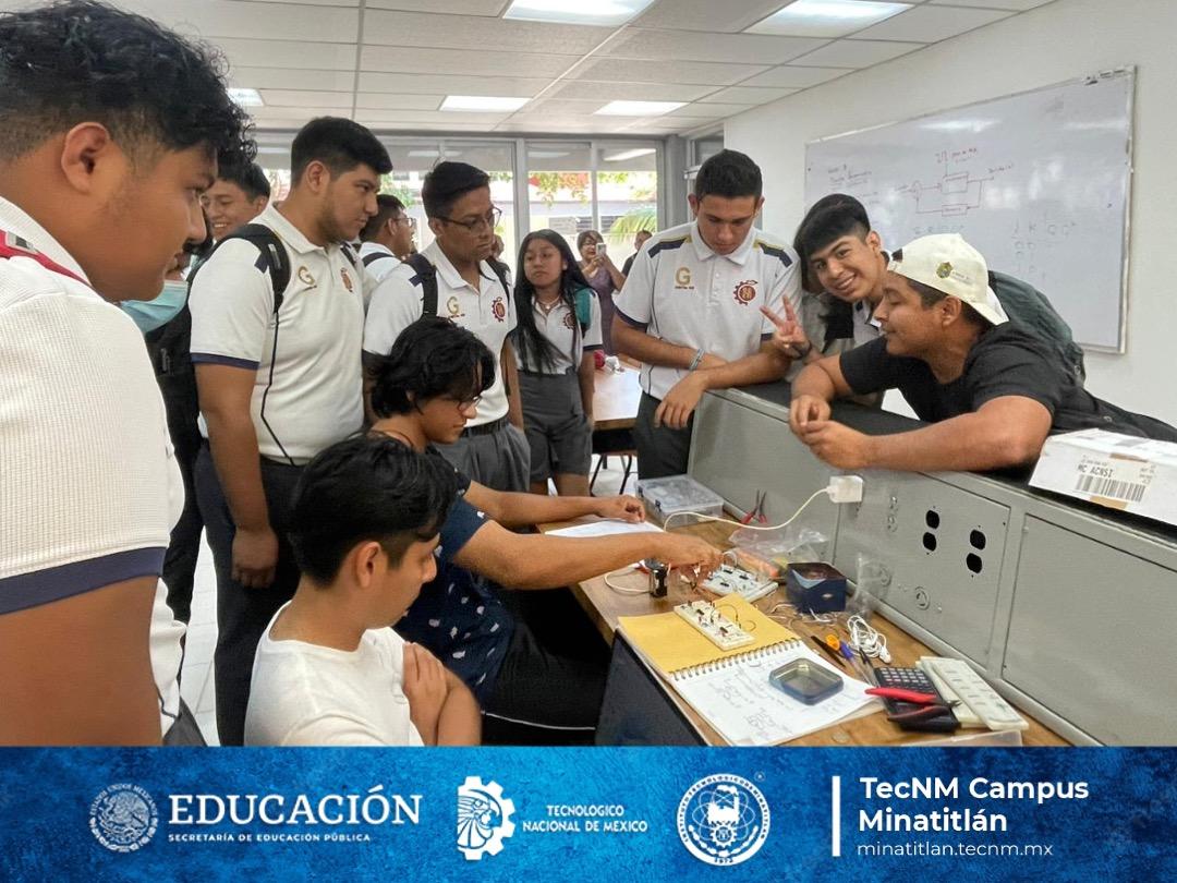 JÓVENES DEL CBTIS 48 VISITAN TECMINA PARA CONOCER SU OFERTA EDUCATIVA ...