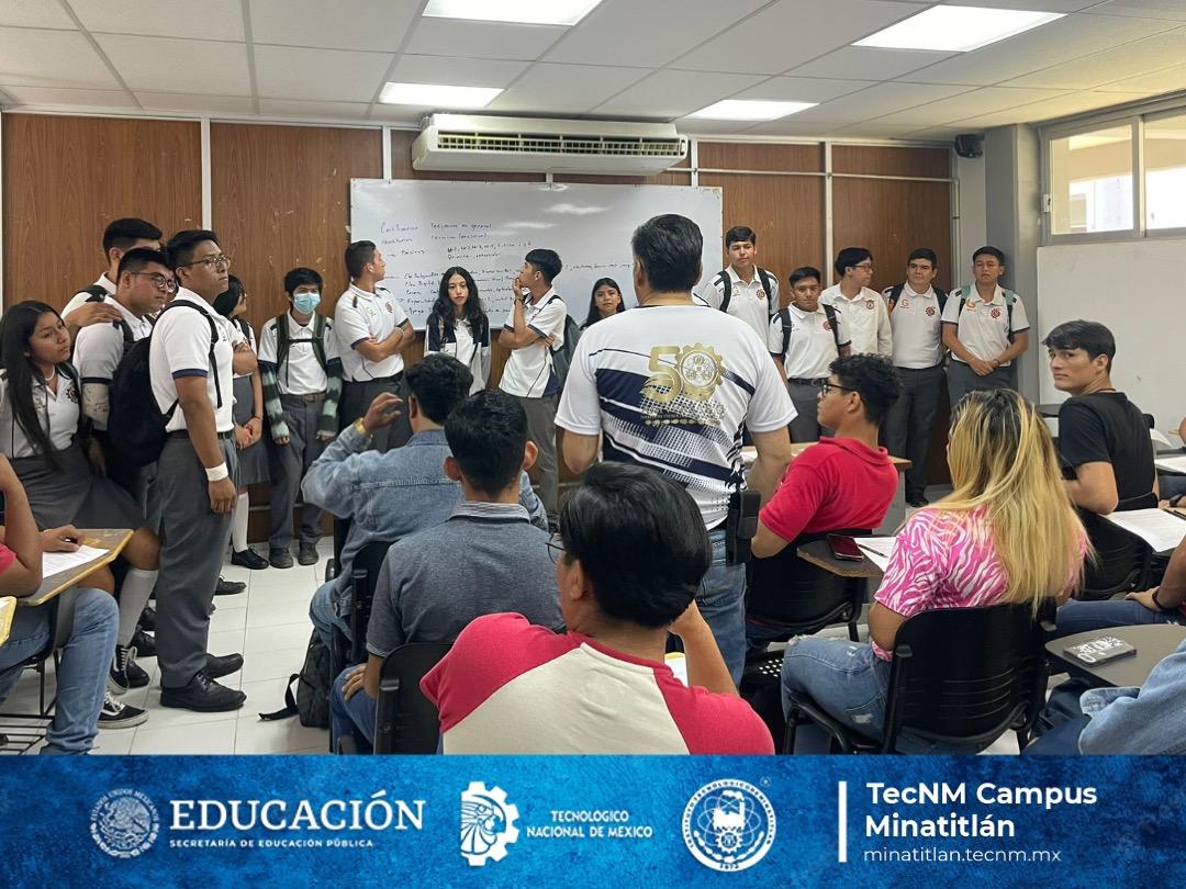 JÓVENES DEL CBTIS 48 VISITAN TECMINA PARA CONOCER SU OFERTA EDUCATIVA ...