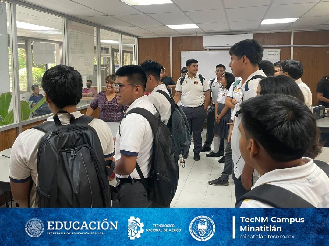 JÓVENES DEL CBTIS 48 VISITAN TECMINA PARA CONOCER SU OFERTA EDUCATIVA ...
