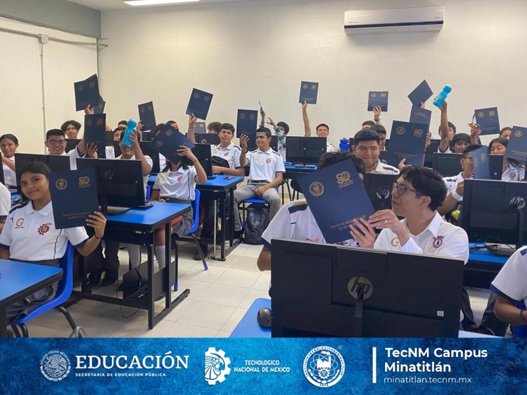 JÓVENES DEL CBTIS 48 VISITAN TECMINA PARA CONOCER SU OFERTA EDUCATIVA ...