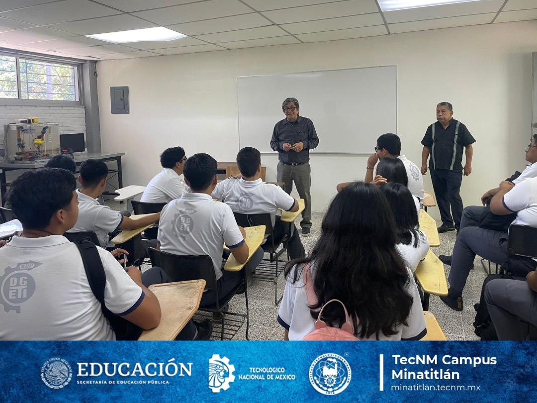 JÓVENES DEL CBTIS 48 VISITAN TECMINA PARA CONOCER SU OFERTA EDUCATIVA ...