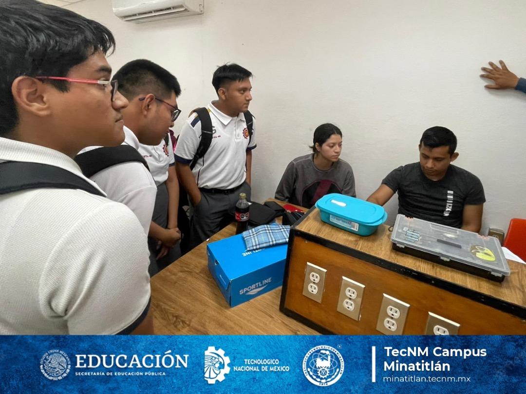 JÓVENES DEL CBTIS 48 VISITAN TECMINA PARA CONOCER SU OFERTA EDUCATIVA ...