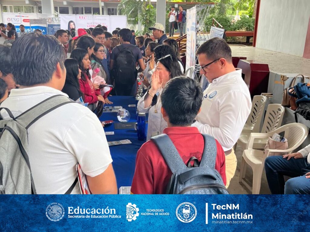 TECNOLÓGICO DE MINATITLÁN FORTALECEMOS NUESTRA PRESENCIA EN LA FERIA ...